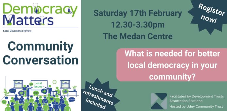 Democracy Matters Community Conversation 17/02/24 - UDNY Community ...